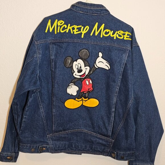 Mickey Unlimited | Jackets & Coats | Disney Mickey Mouse Vintage Denim ...